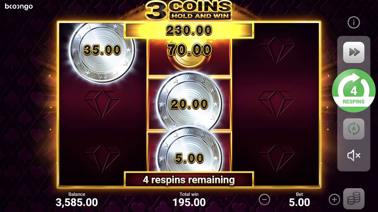 3 Coins-Booongo(BNG) New Game | Game Page-OMNI GAMING奥秘佳线上娱乐