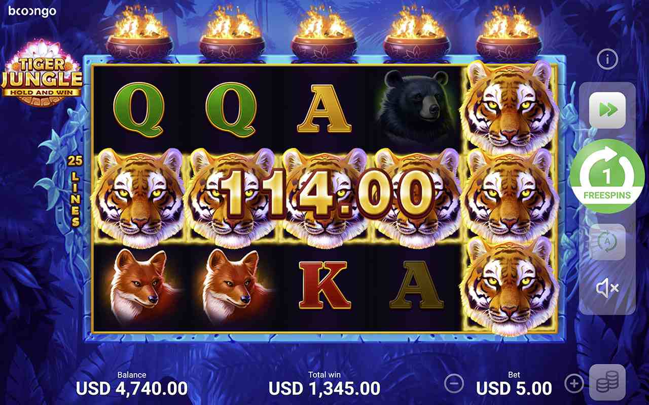 Tiger Jungle-Booongo(BNG) New Game | Game Page-OMNI GAMING奥秘佳线上娱乐