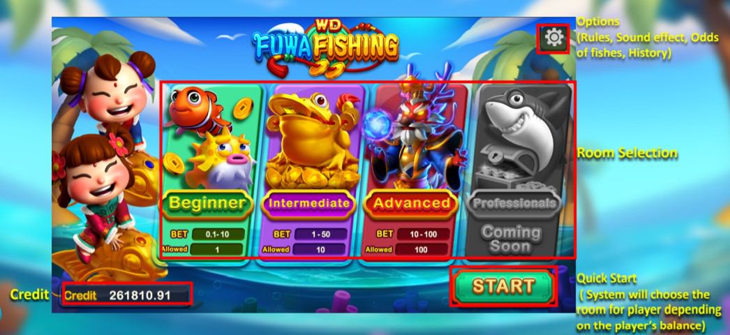 WD FuWa Fishing-Microgaming(MG) New Game | Game Page-OMNI GAMING奥秘佳线上娱乐